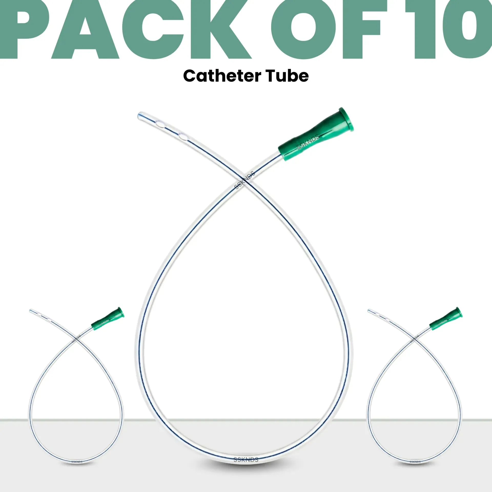 Catheter Tube | Enema Colon Tip | Pack Of 10 Pcs | SSKNDS
